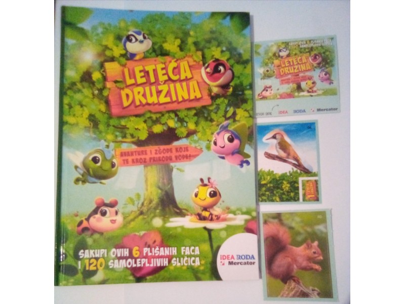 PRAZAN ALBUM LETEĆA DRUŽINA (IDEA,RODA)