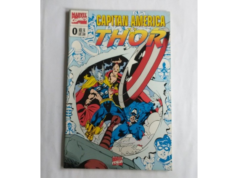 strip Marvel N. 0 CAPITAN AMERICA - THOR
