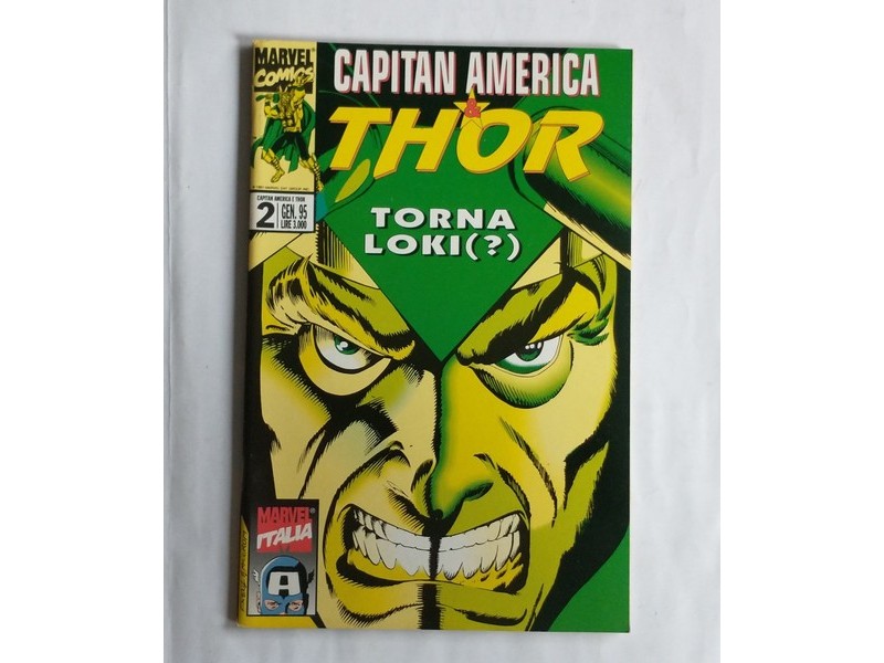 strip Marvel N. 2 CAPITAN AMERICA - THOR