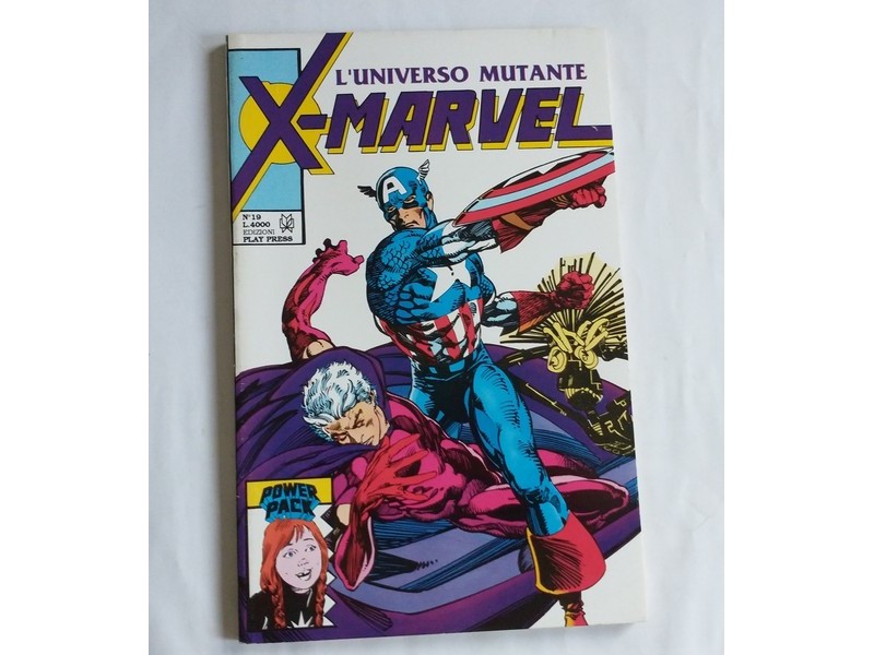 strip Marvel N. 19 X-MARVEL L`universo mutante