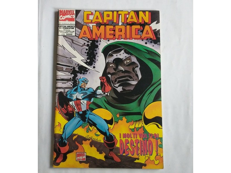 strip Marvel N. 82 CAPITAN AMERICA - VENDICATORI