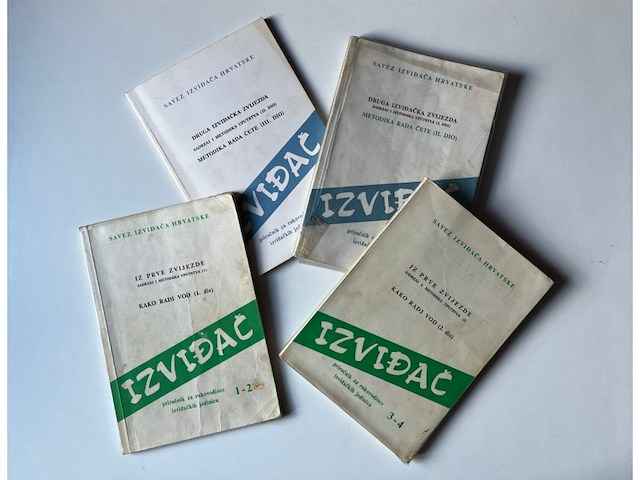 IZVIĐAČ – PRIRUČNIK ZA RUKOVODIOCE IZVIĐAČKIH JEDINICA