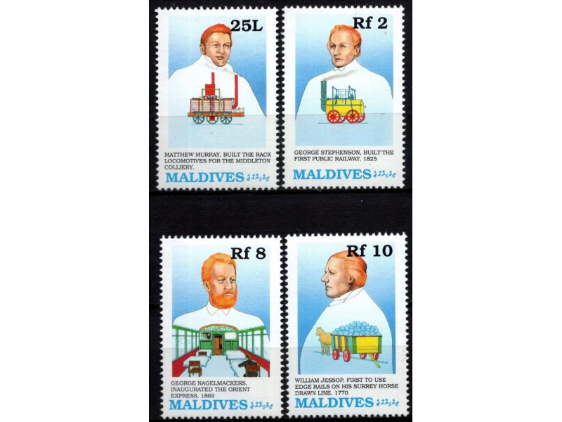 Maldivi 1989. Vozovi