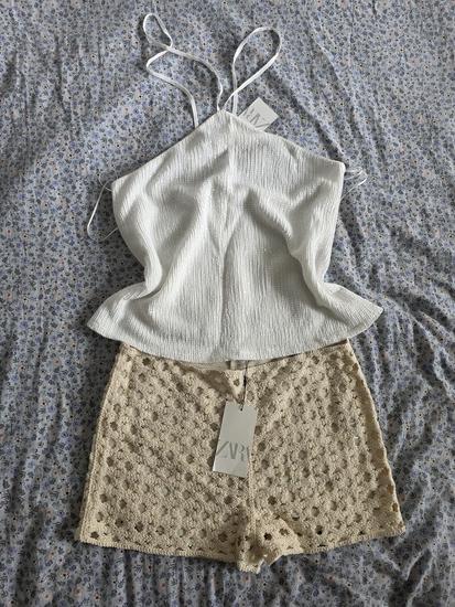 Zara sorts i bluza L