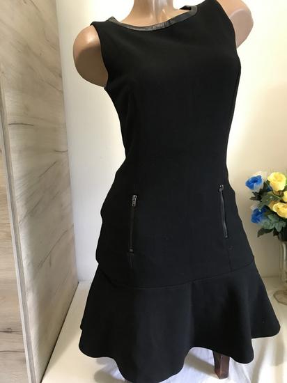 Esprit crna haljina na dzepu rajsfeslus 34