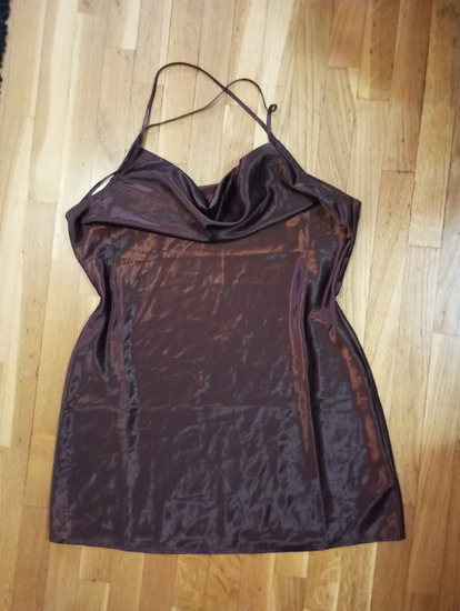 H&M saten mini haljina br.40