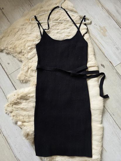 Asos nova crna haljina za punije dame 44