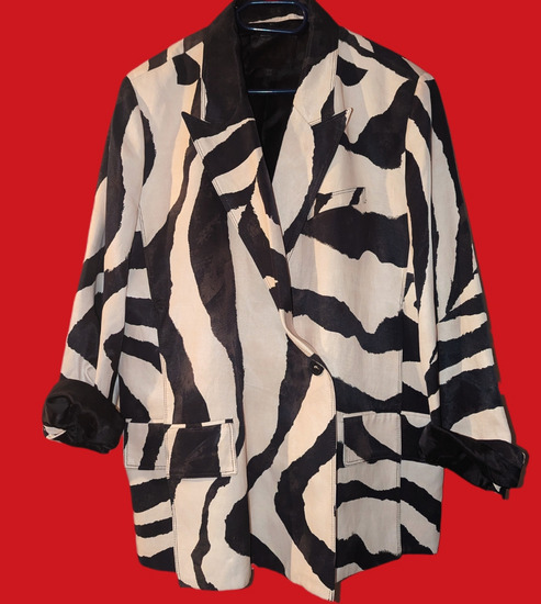 Zara nov oversized sako viskoza