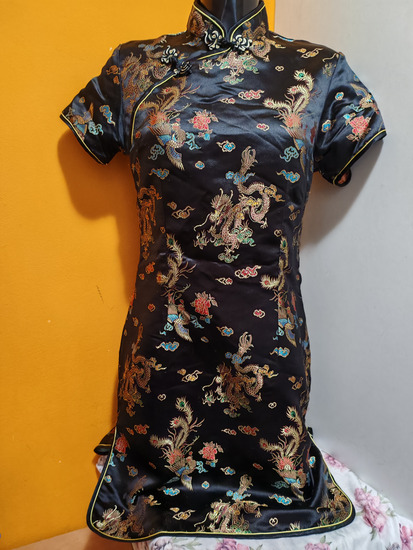 Vintage qipao tradicionalna kineska haljina