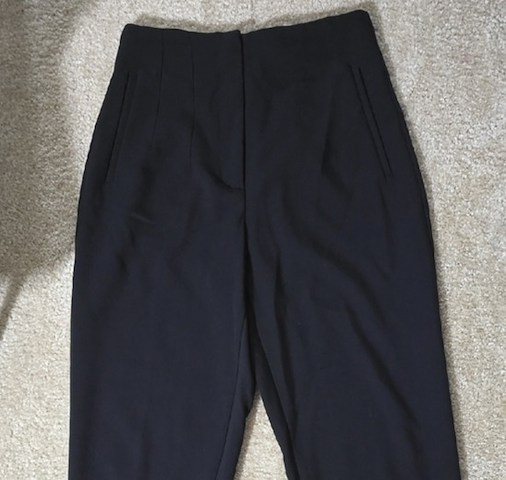 Zara pantalone dublji struk