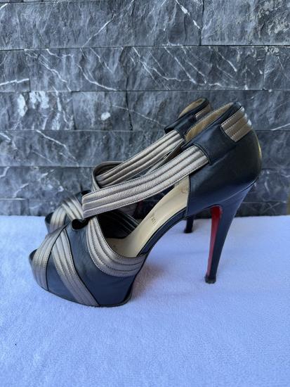 CHRISTIAN LOUBOUTIN Kozne salonke stikle ORIGINAL