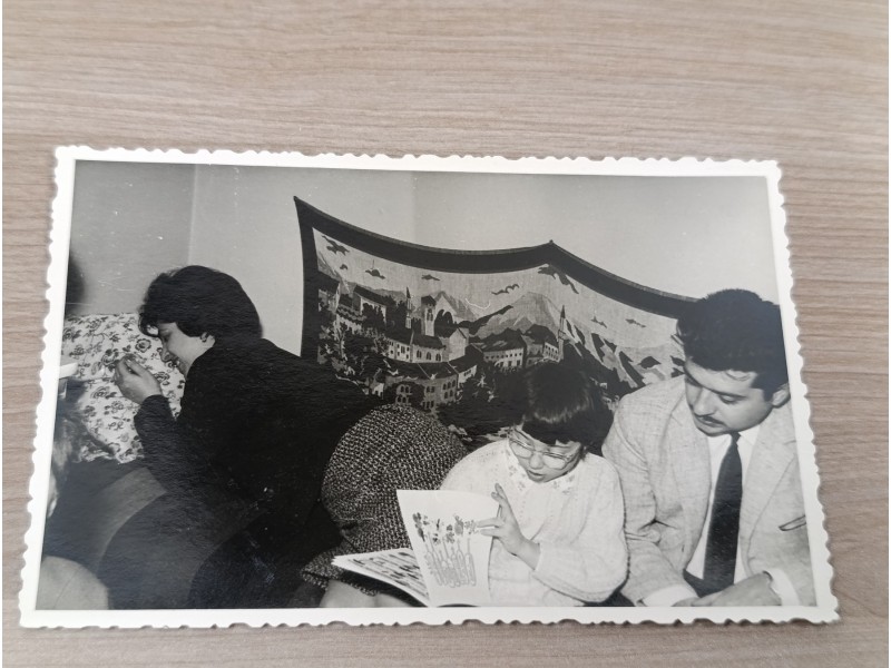 Vintage fotografija porodica