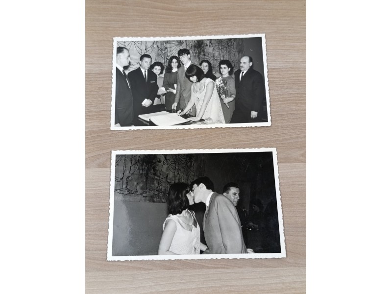 Vintage fotografija mladenci lot
