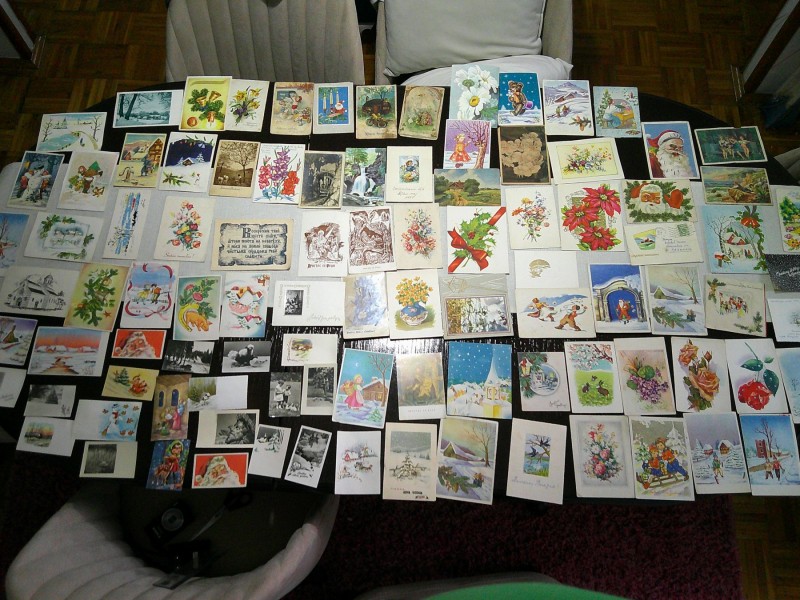 Stare čestitke lot 97 komada