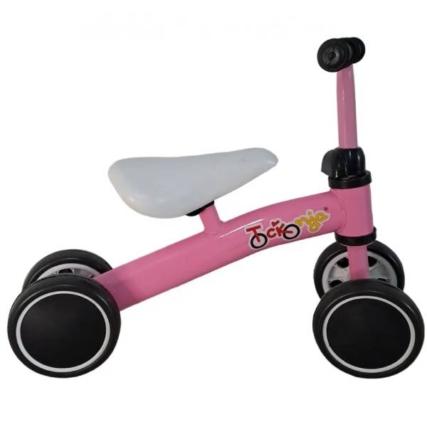 Balans Bicikl Bez Pedala Balance Bike 4 točka Točkonja roze CLP004-4A