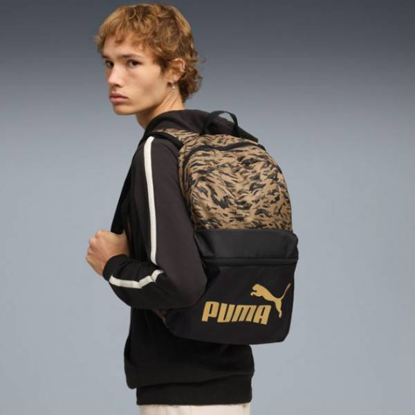 Ranac Phase Aoprint 1zip 1džep Puma 091169-07 zlatno-crni