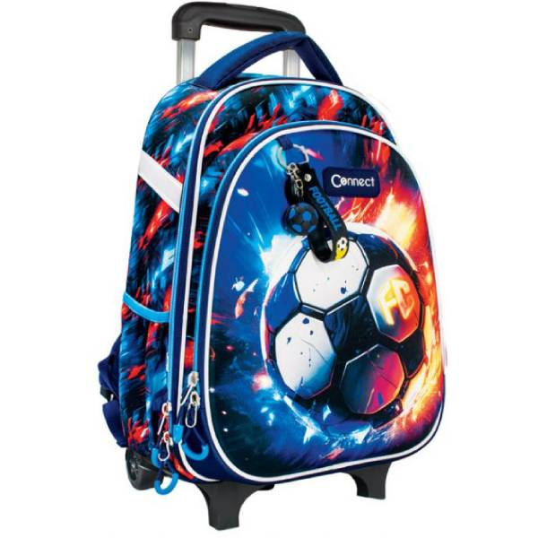 Ranac djački s točkićima XT Football 26.Connect 60532