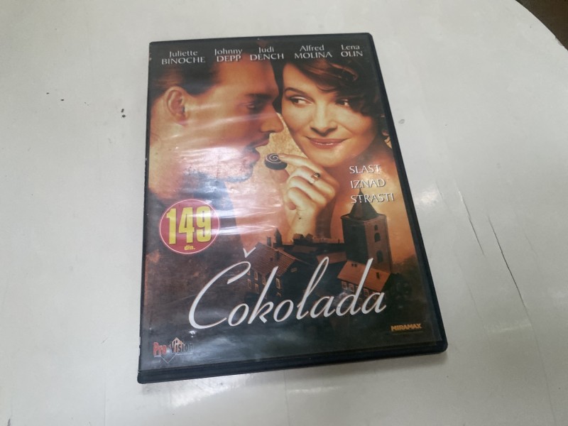 ,,Čokolada" Dvd
