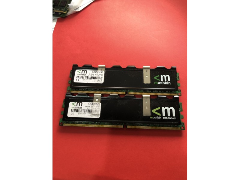mushkin 2x2gb xp2-6400 DDR2 Br.R2