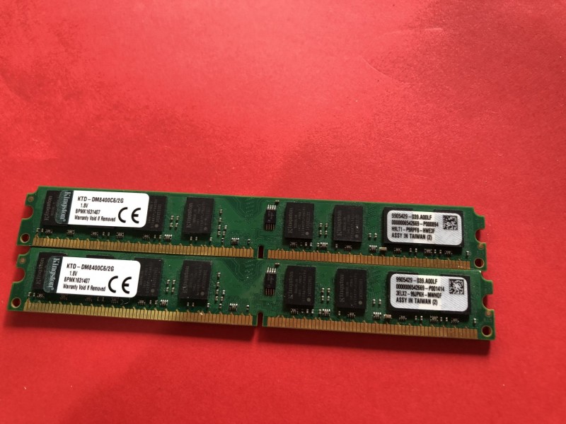 ktd dm8400c6 2g DDR2 2x2gb Br.R4
