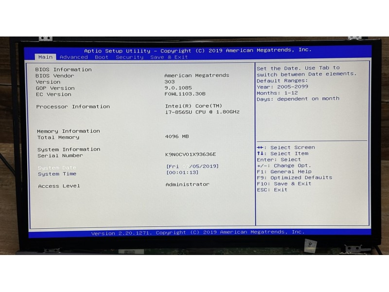 15.6" FHD IPS 30pin ekran br.8 TOP
