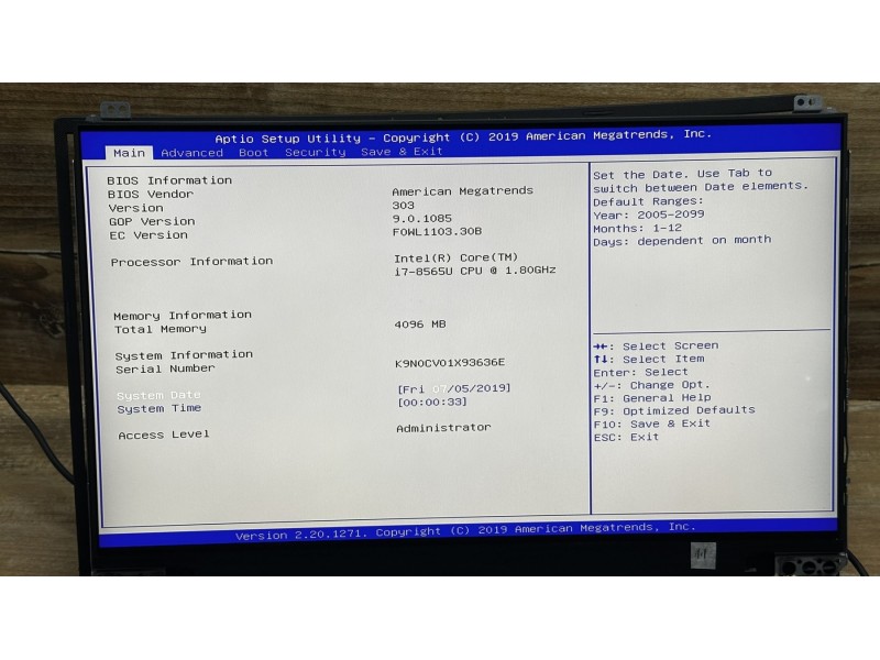 15.6" FHD IPS 30pin ekran br.11 TOP
