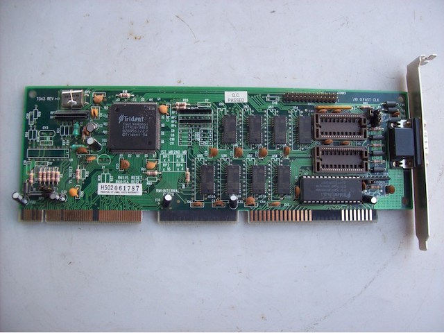 ISA stara graficka Trident 7343 Rev: H3