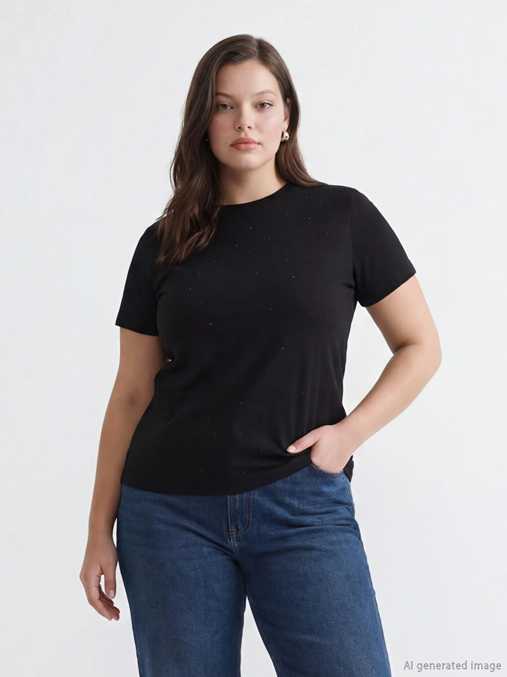 LCW Modest Crna Majica Žena