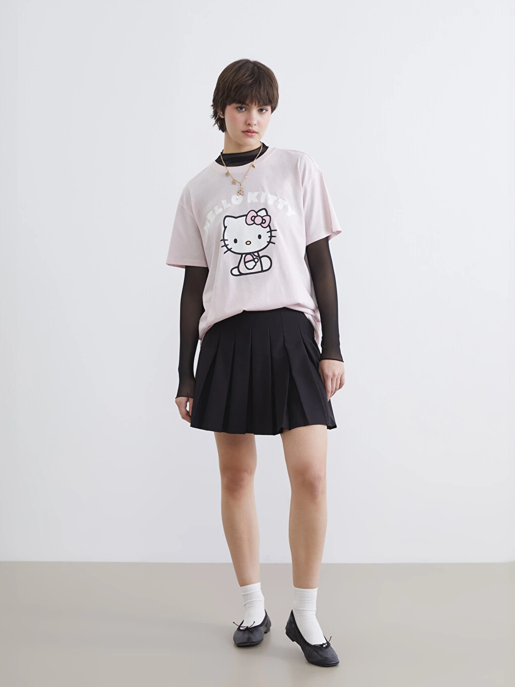 XSIDE Ženska Hello Kitty Štampana Majica