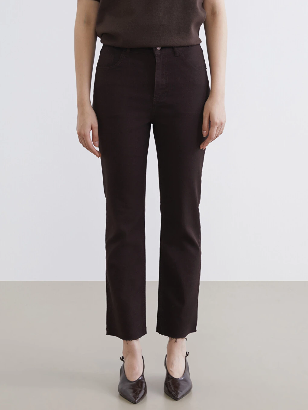 LCW Jeans Ženske Crop Flare Farmerke
