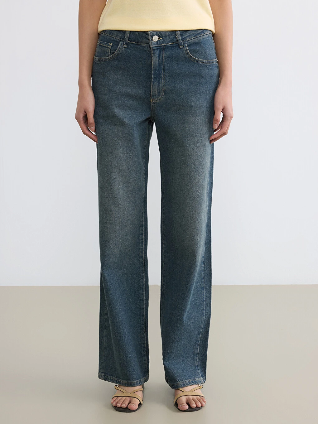 LCW Jeans Ženske Farmerke Širokih Nogavica