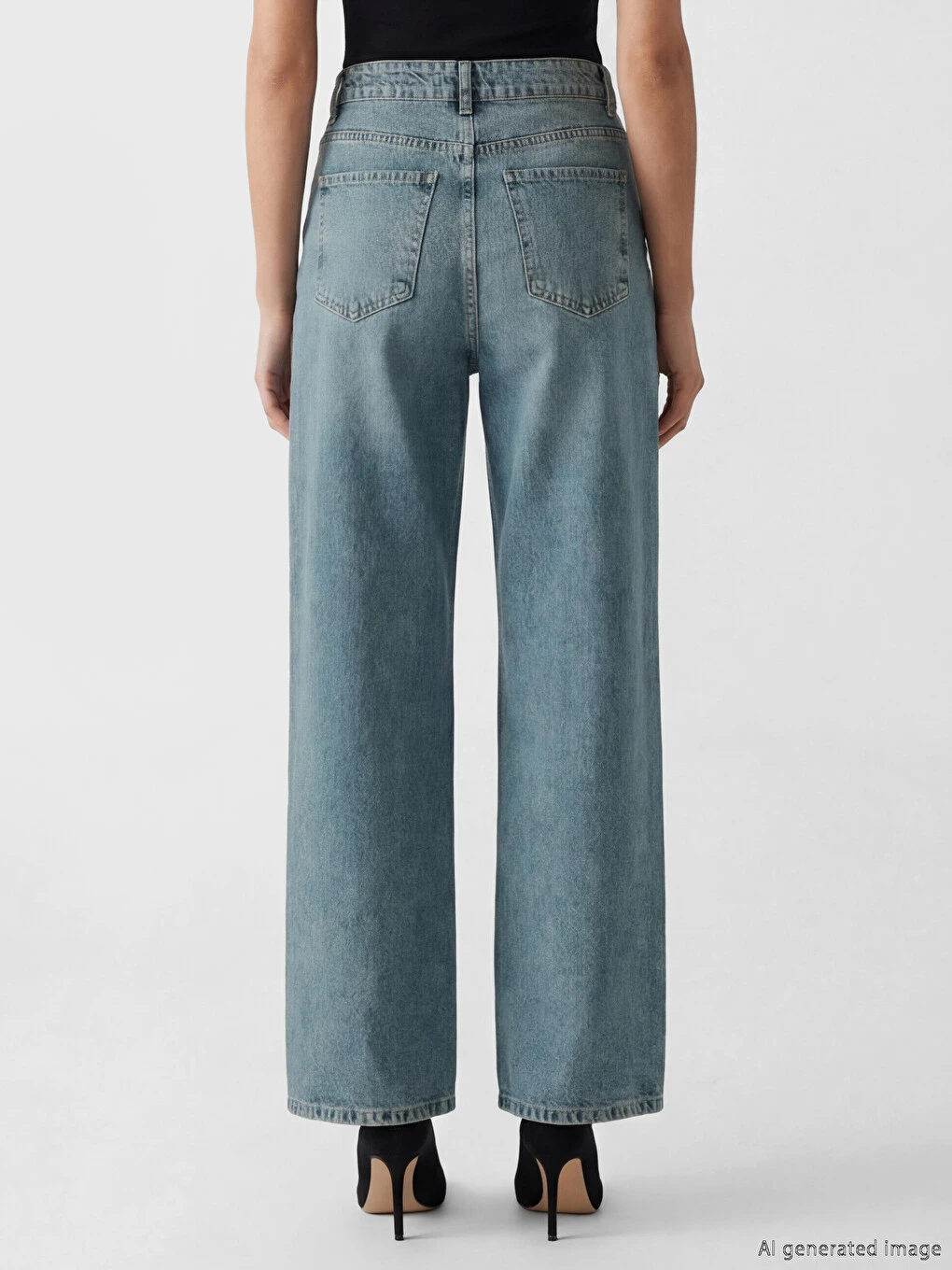 LCW Jeans Ženske Farmerke Širokih Nogavica