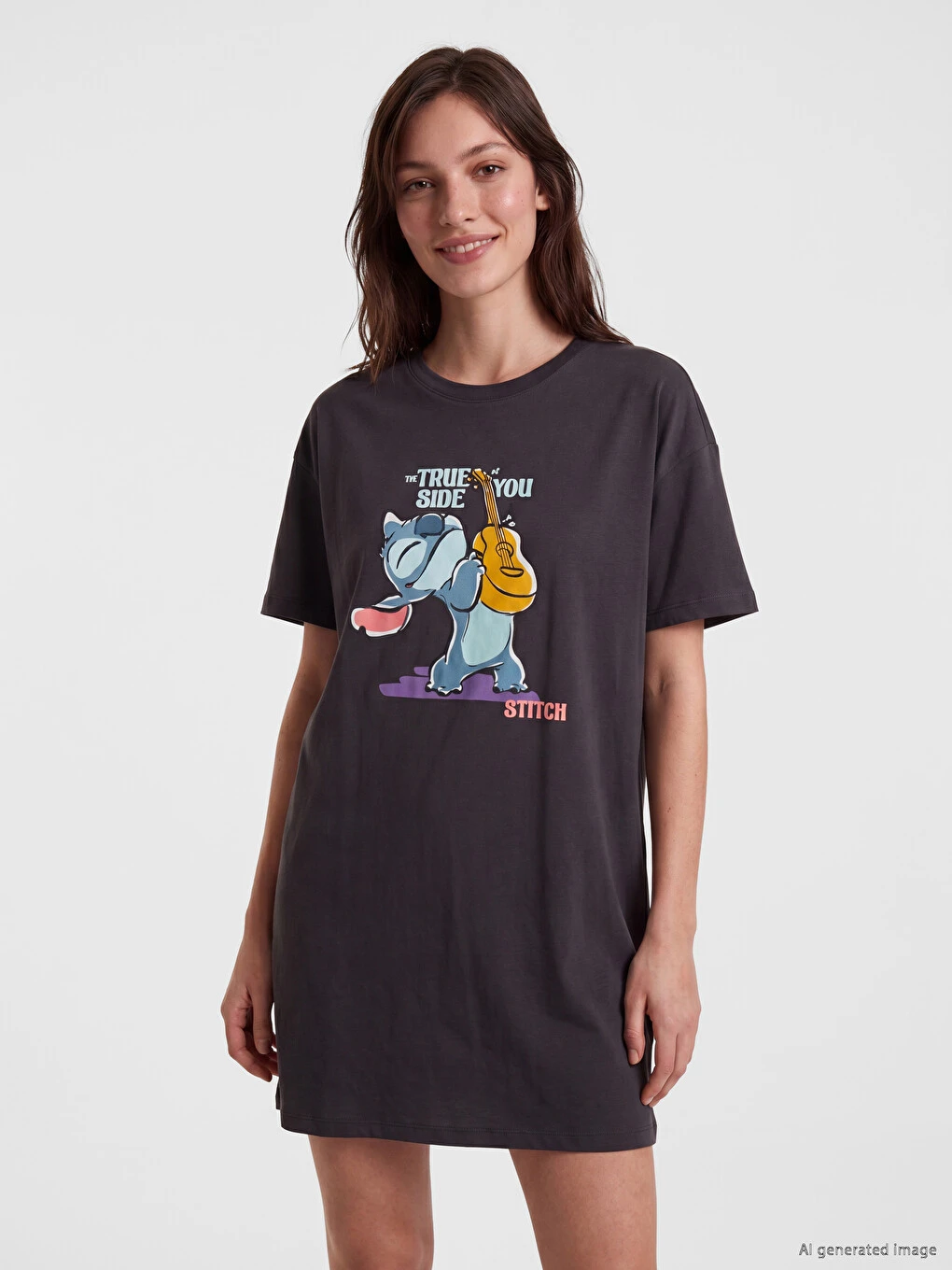 LCW Young Ženska Spavaćica Sa Stitch Printom
