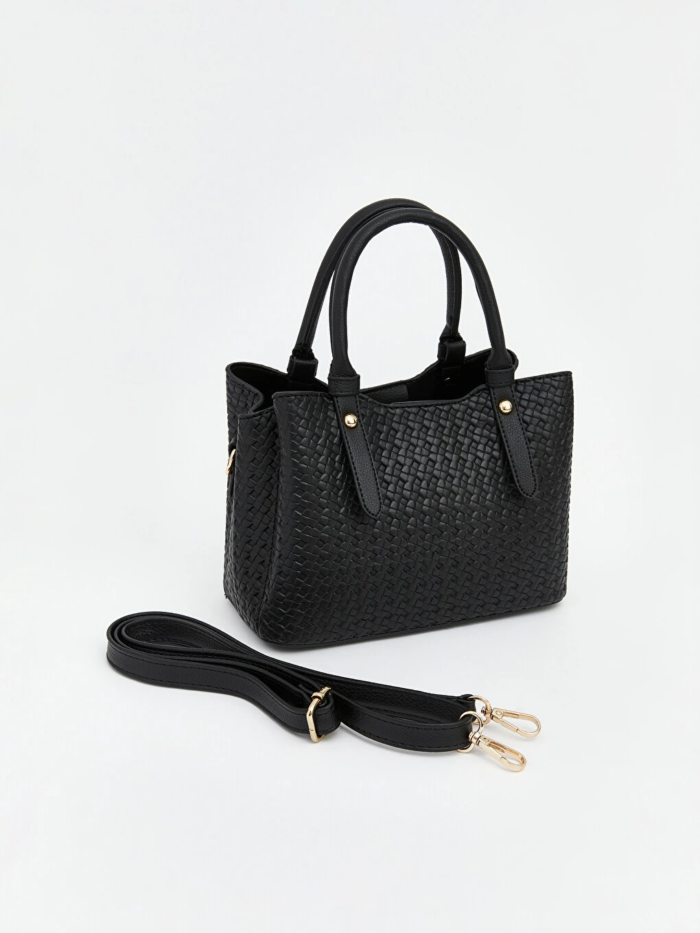 LCW ACCESSORIES Ženska Torba Za Rame Od Pletene Trske Sa Šarama