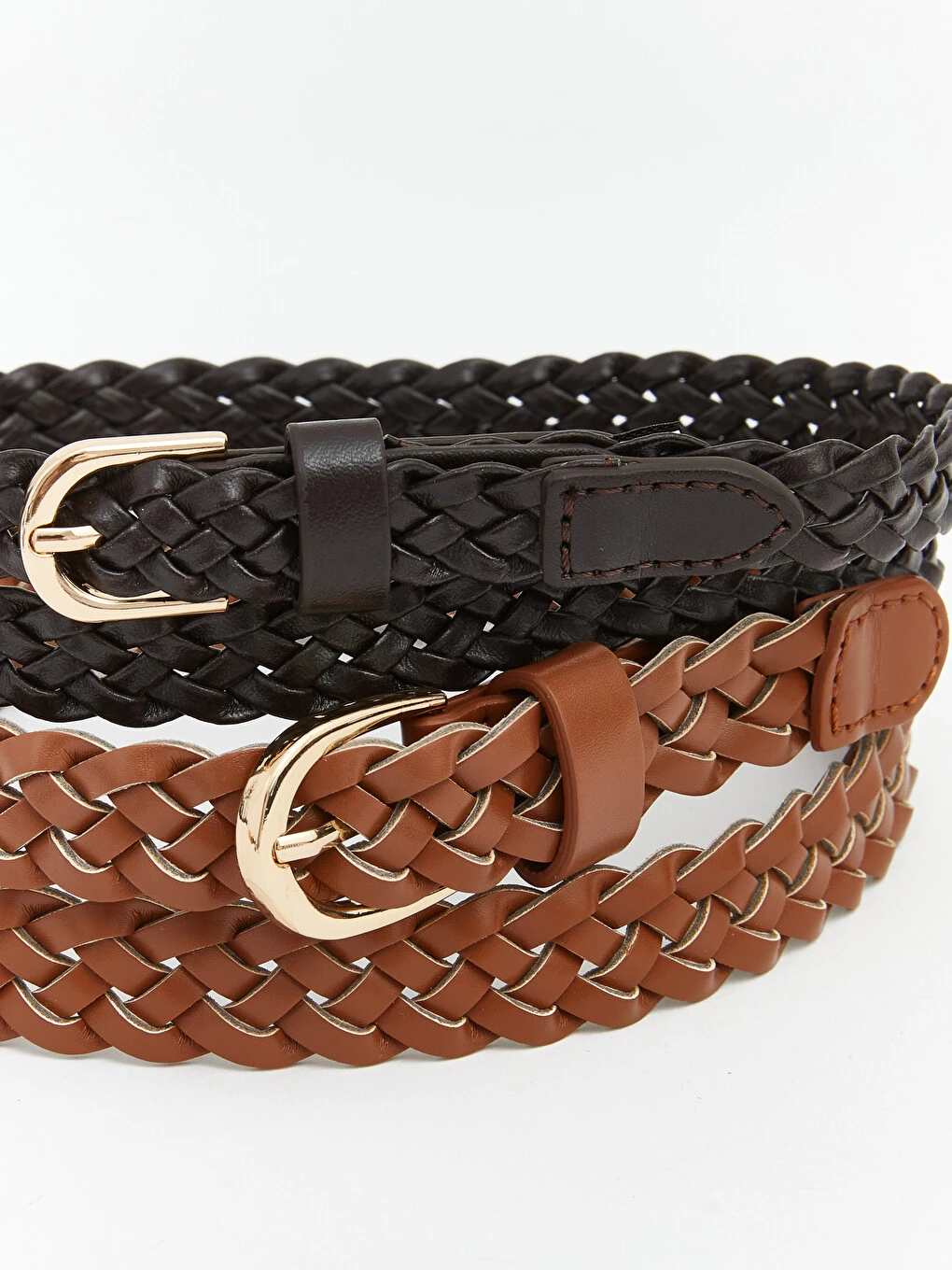 LCW ACCESSORIES Pleteni Ženski Kaiš 2 Pakovanja