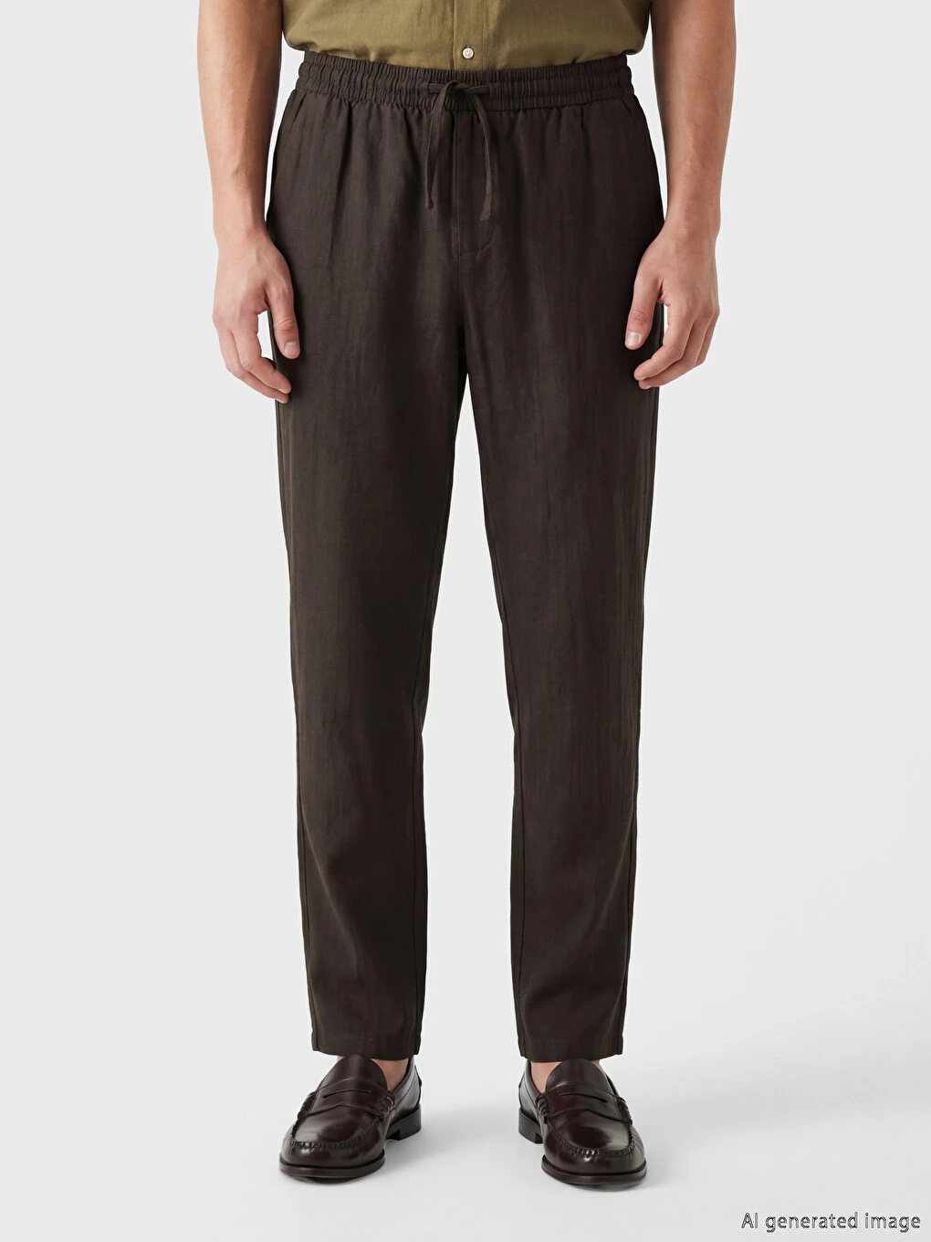 LCW Vision Regular Fit Muške Pantalone Od Dobi Tkanine