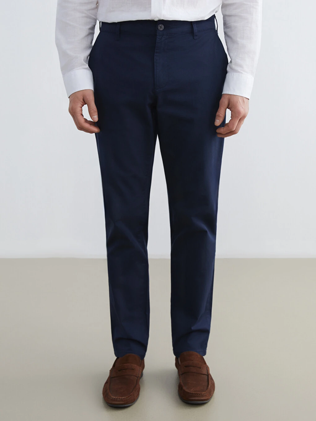 LCWAIKIKI Classic Slim Fit Muške Chino Pantalone