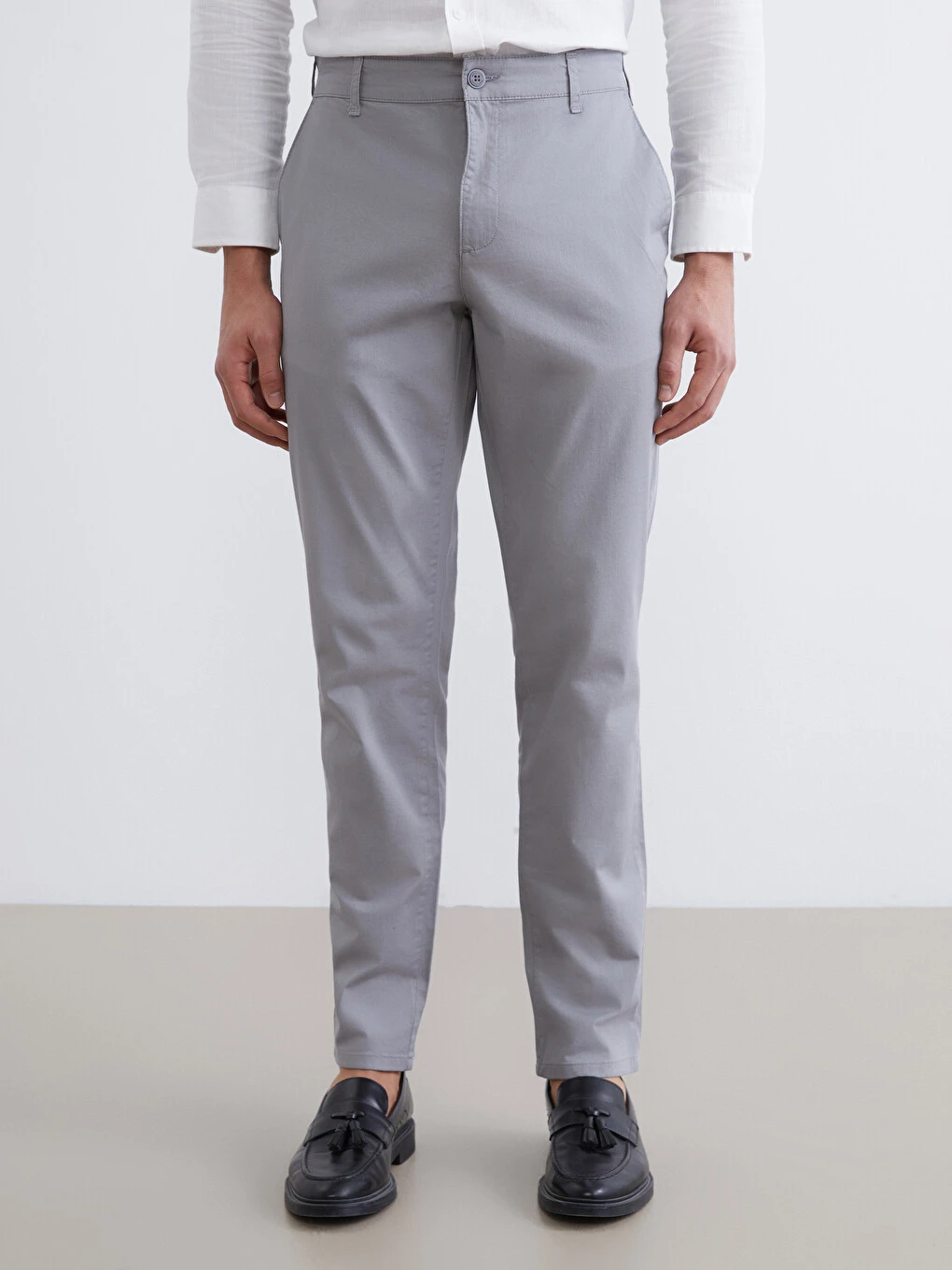 LCWAIKIKI Classic Slim Fit Muške Chino Pantalone