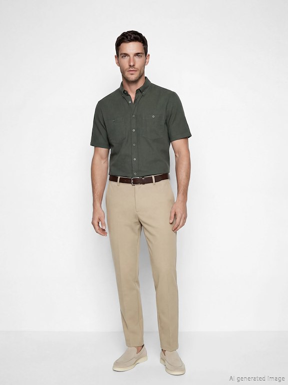 LCWAIKIKI Classic Regular Fit Dobi Košulja Za Muškarce