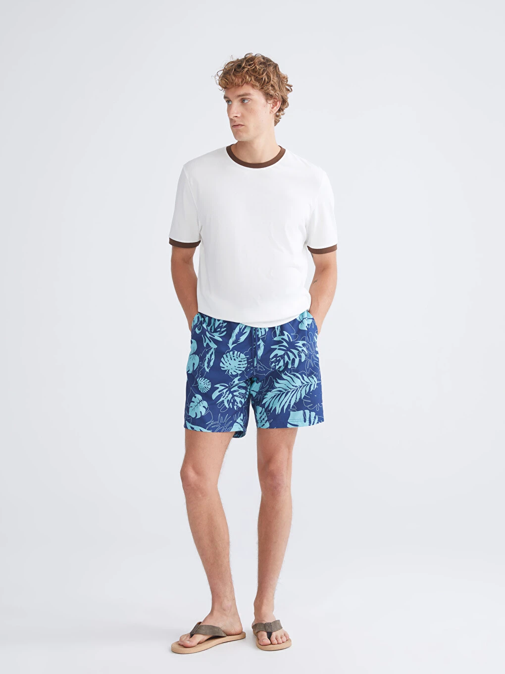 LCW SWIMWEAR Kratki Šorts Za Kupanje Sa Uzorkom Za Muškarce