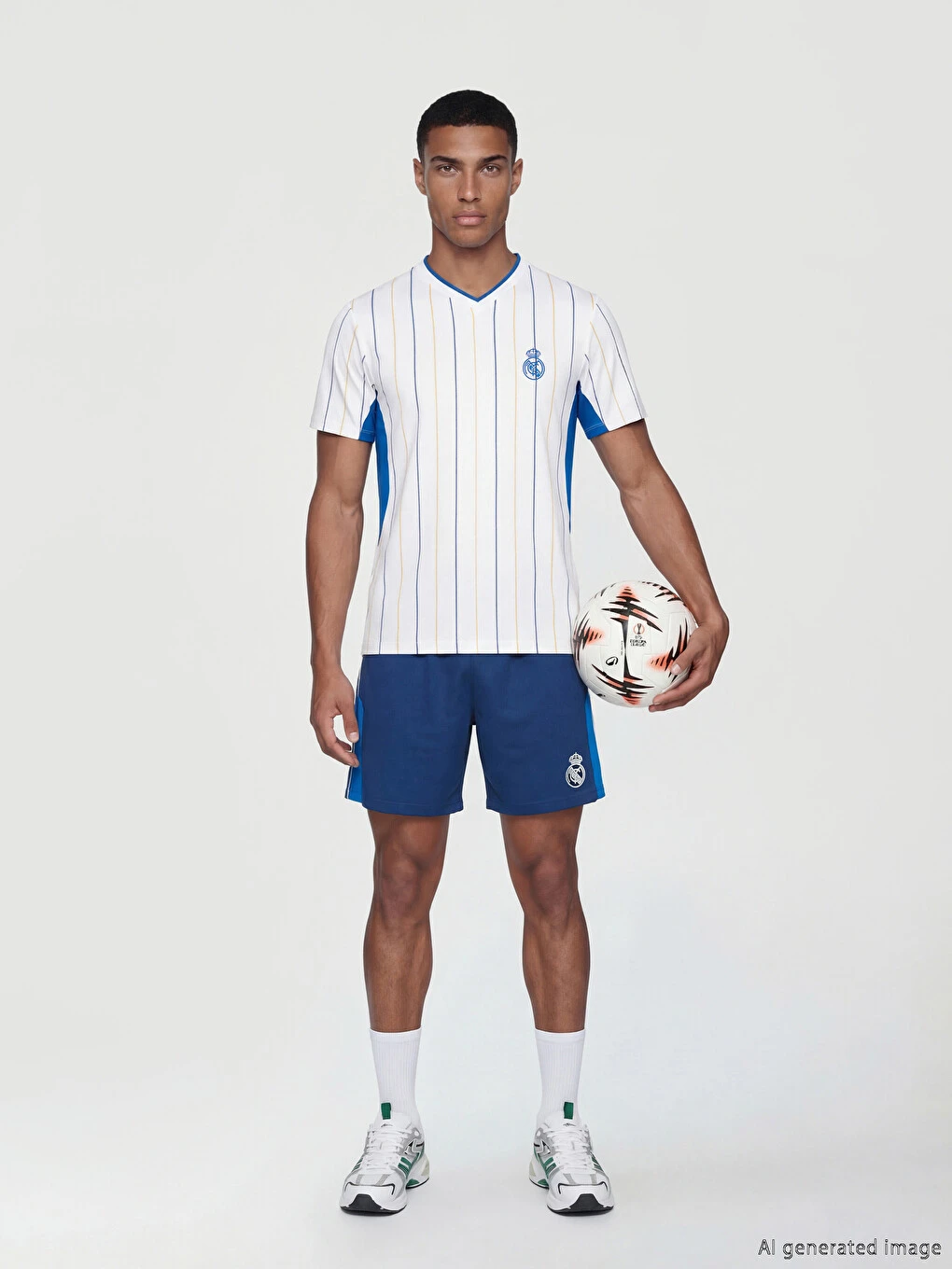 XSIDE ACTIVE Real Madrid Muška Majica Sa Vezom