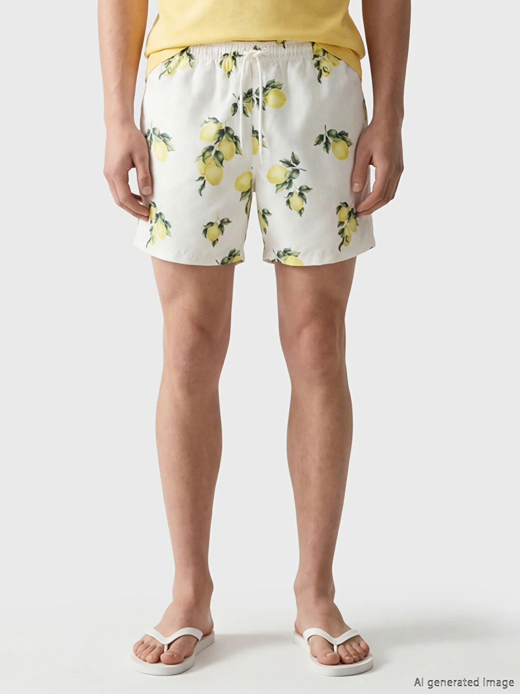 LCW SWIMWEAR Kratak Šorts Za Kupanje Sa Uzorkom Za Muškarce