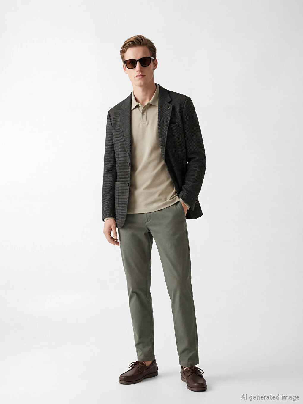 SOUTHBLUE Standard Fit Muški Blejzer Sako