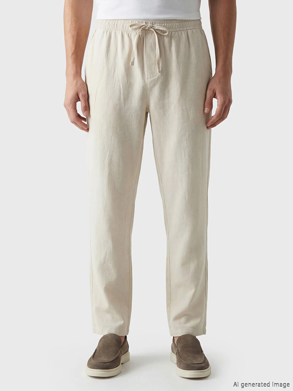 LCW Vision Regular Fit Muške Pantalone Od Dobi Tkanine