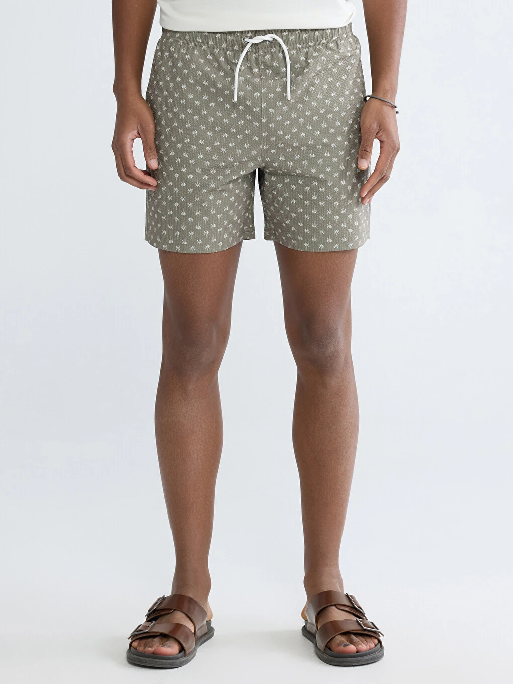 LCW SWIMWEAR Kratak Šorts Za Kupanje Sa Uzorkom Za Muškarce