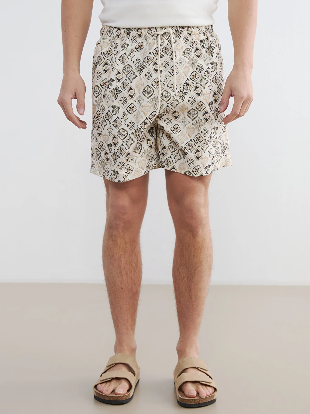 LCW SWIMWEAR Kratak Šorts Za Kupanje Sa Uzorkom Za Muškarce