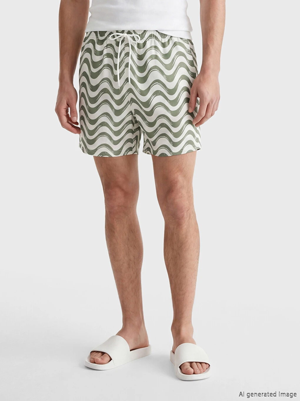 LCW SWIMWEAR Kratak Šorts Za Kupanje Sa Uzorkom Za Muškarce