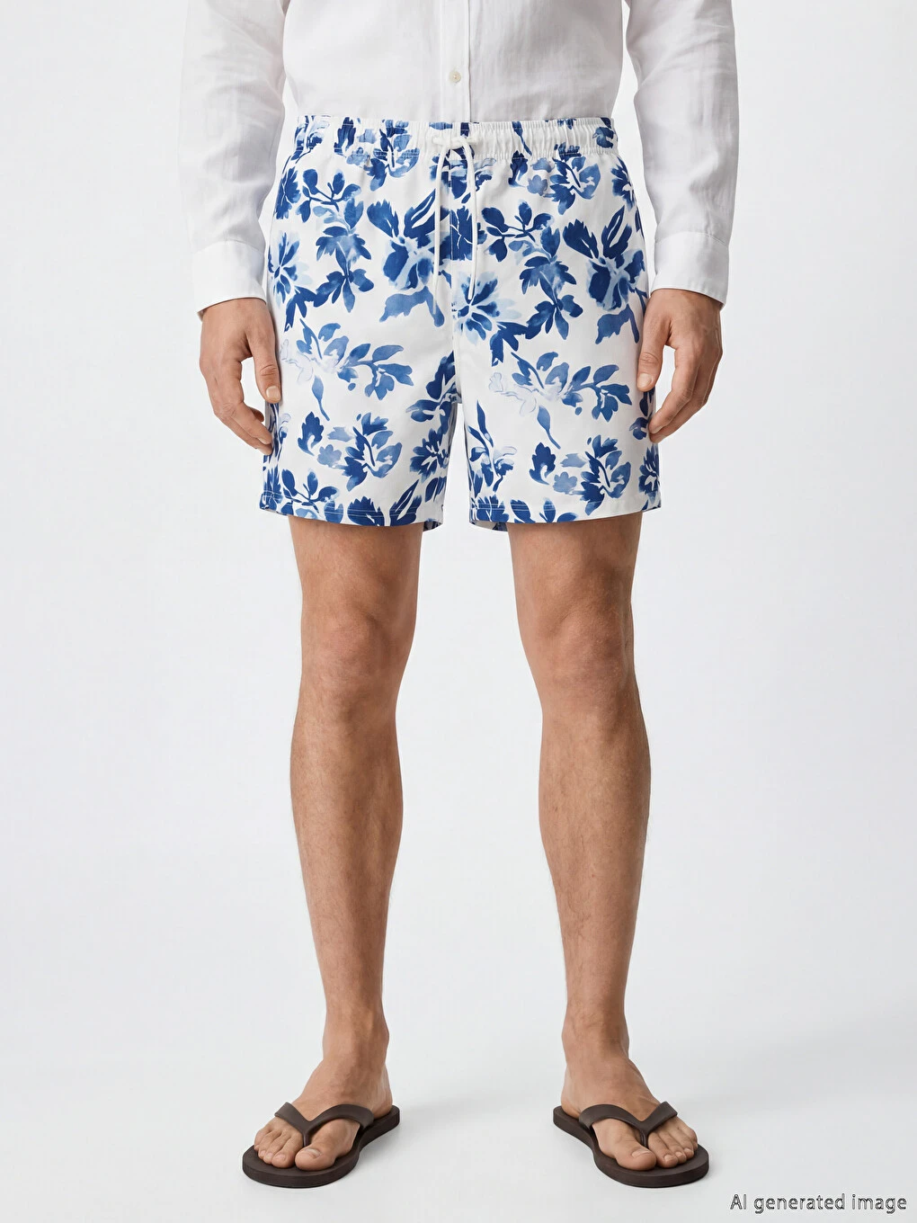 LCW SWIMWEAR Kratak Šorts Za Kupanje Sa Uzorkom Za Muškarce