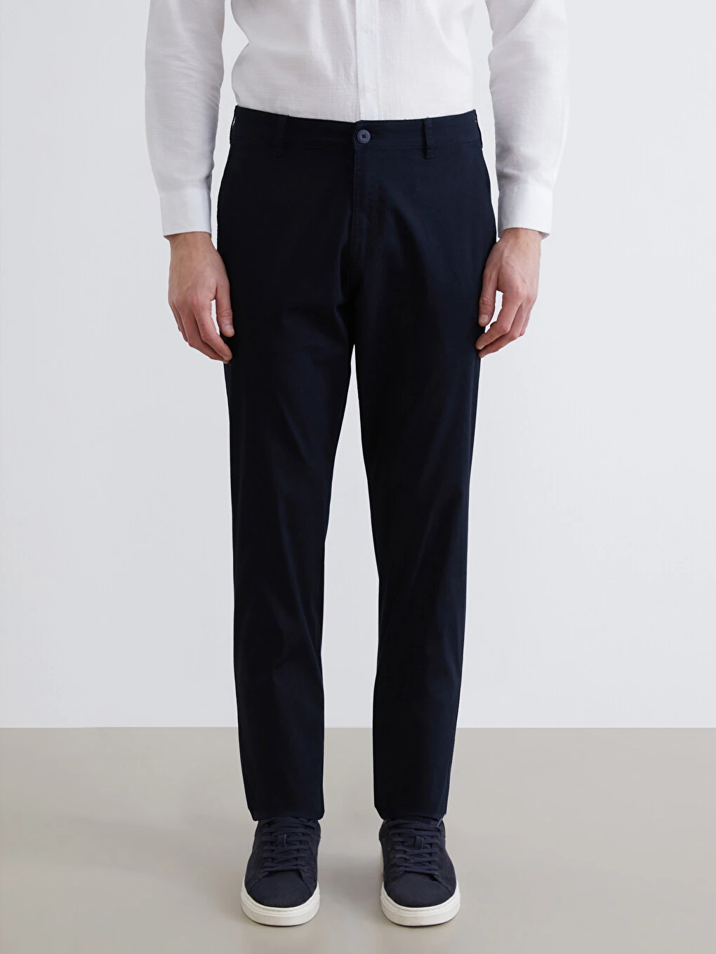 LCWAIKIKI Classic Slim Fit Gabardinske Muške Chino Pantalone