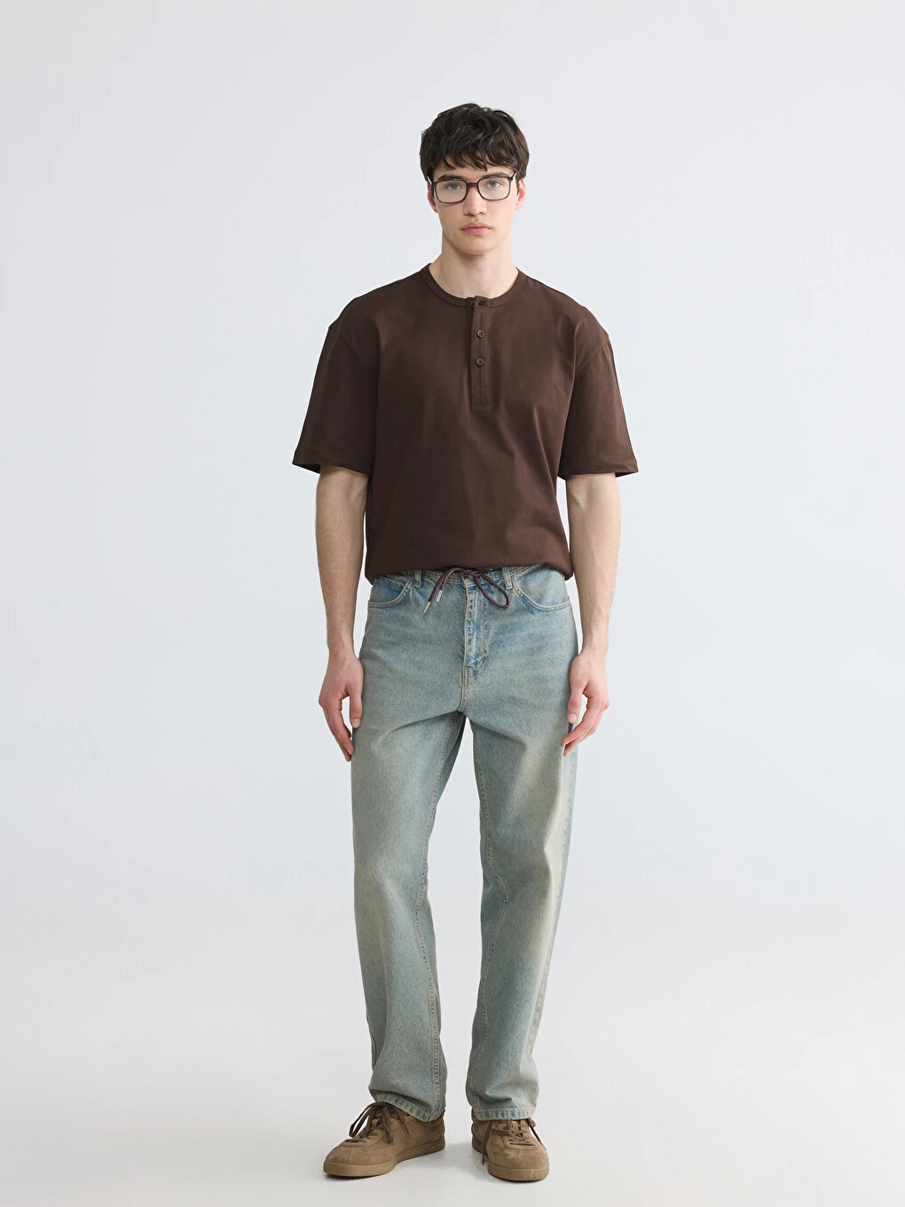 XSIDE Muška Henley Majica